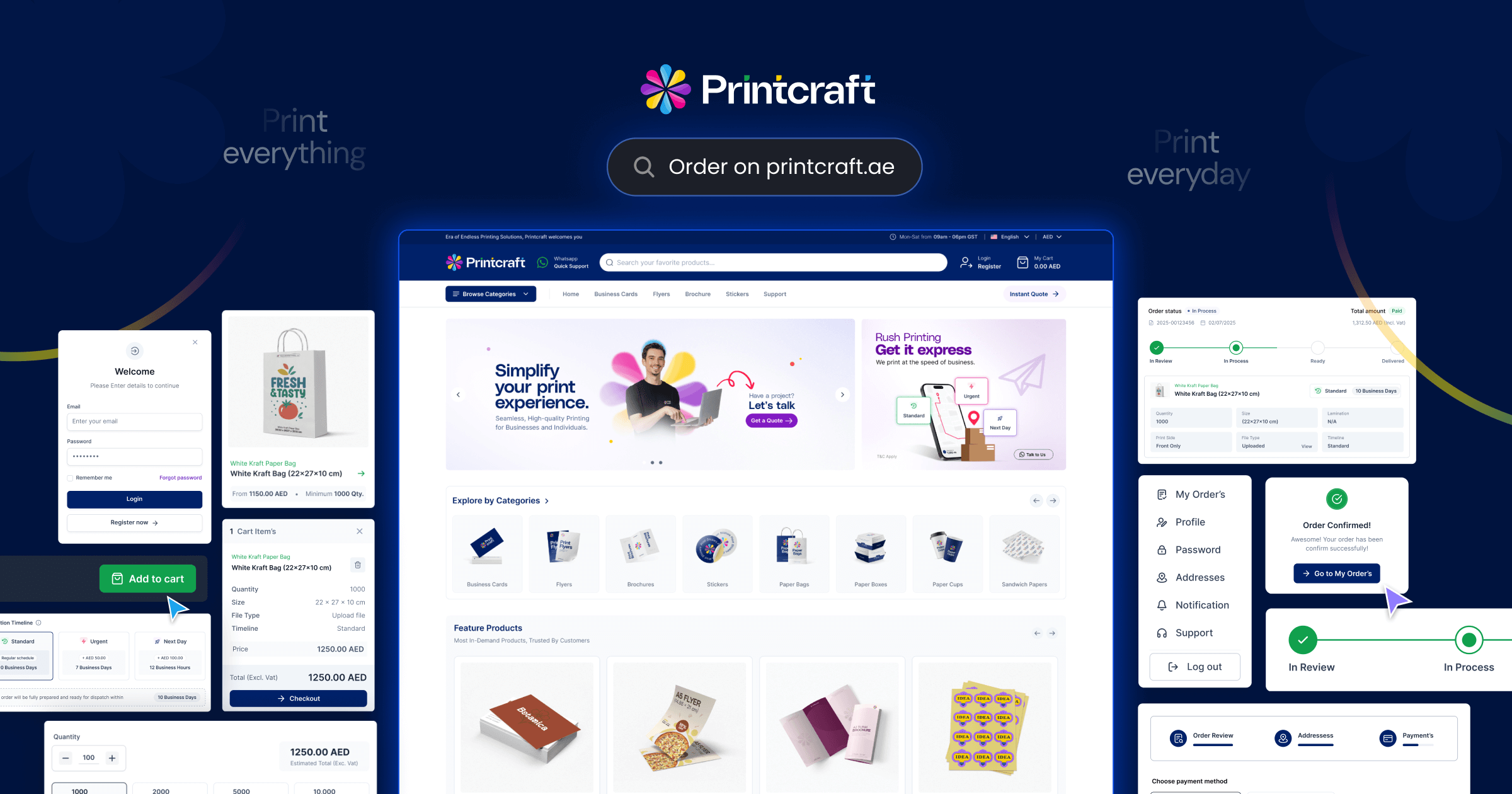 Best Printing Company in Dubai | Printcraft